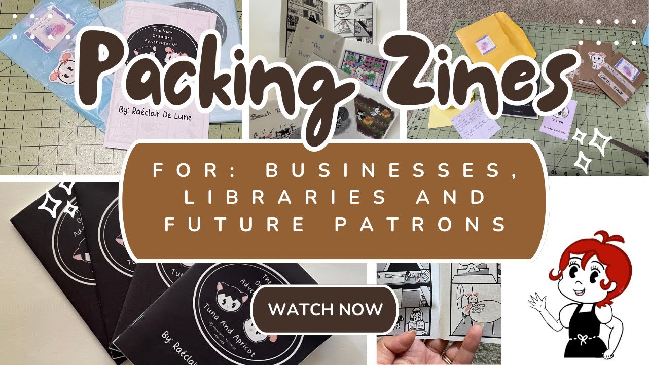 Comic Artist Diaries | Packaging Zines | Sharing What I’ve Learned From ...