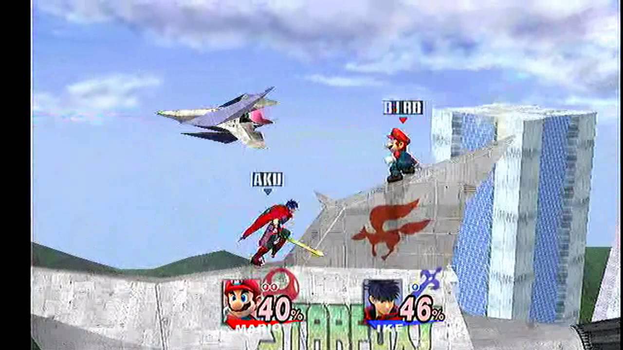 Super Smash Bros. Brawl: VS Match 2- Mario vs Ike - YouTube