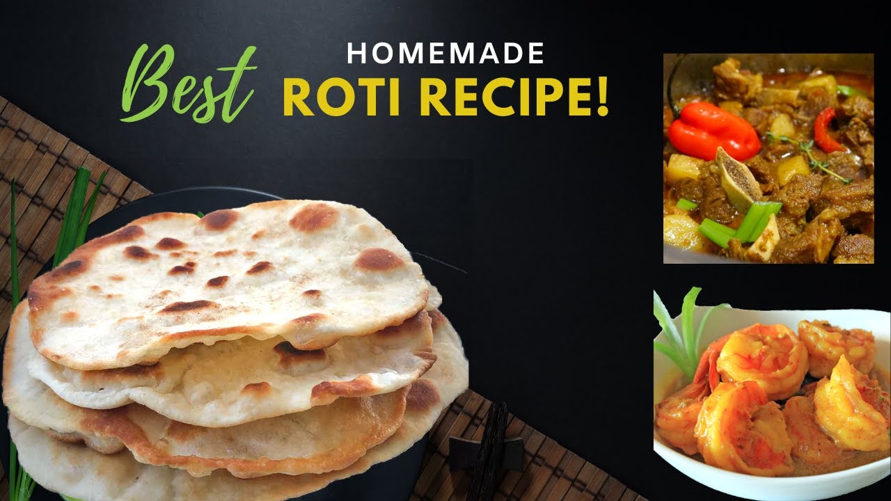 No Tawa Pot? No Problem! Enjoy my Easy 🇯🇲Roti Recipe 😋 - YouTube