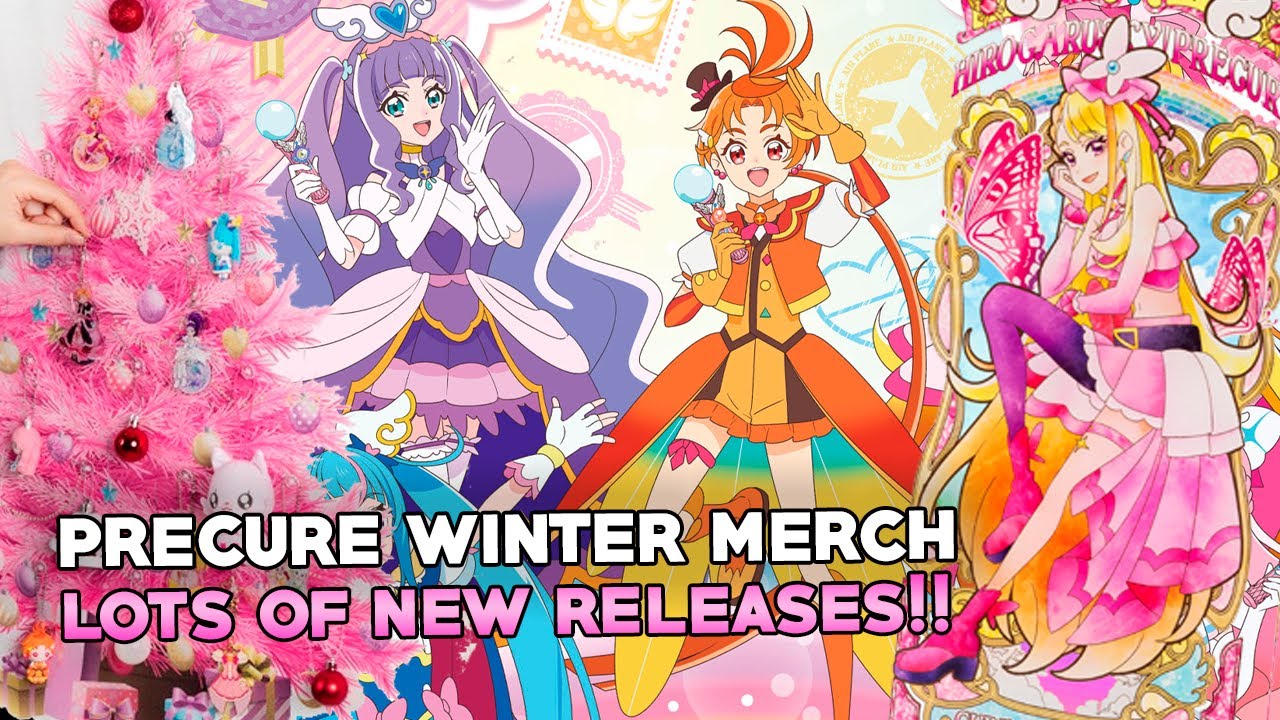 PRECURE MERCH - Winter Releases & More! - YouTube