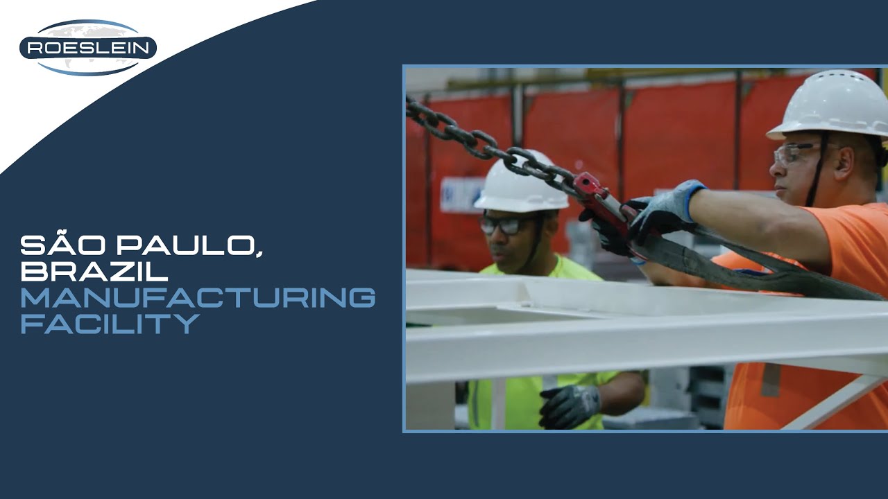 Roeslein São Paulo, Brazil Manufacturing Facility Tour - YouTube