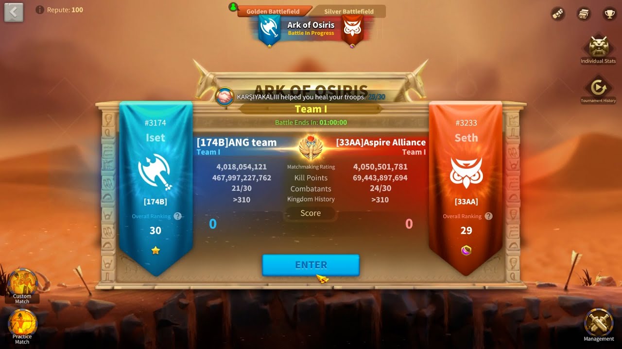 [AOO] 15 mins ark in 3174 #multiplayer #rok #riseofkingdom - YouTube