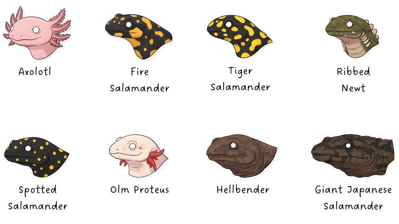 Every SALAMANDER Type Explained in 8 Minutes - YouTube