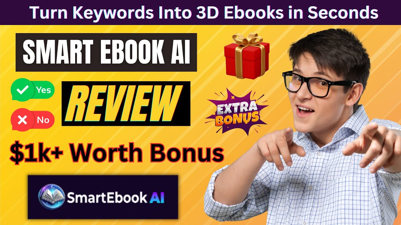 Smart Ebook AI Review & Demo - The Best AI Ebook Creator for 2025 - YouTube