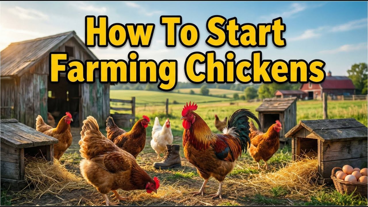 How To Start Farming Chickens - YouTube