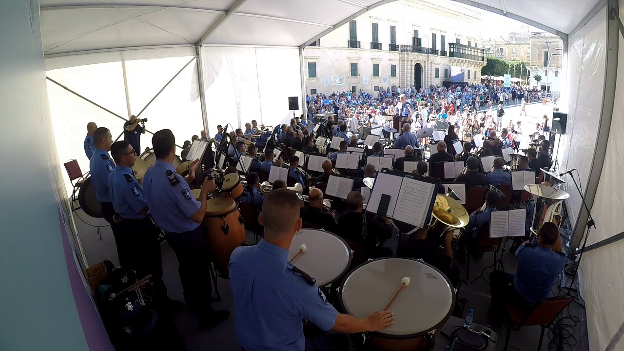 Malta Police Band 2019 - Maltese Songs - YouTube