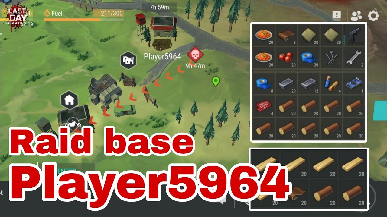 Ldoe | Raid base Player5964 - YouTube