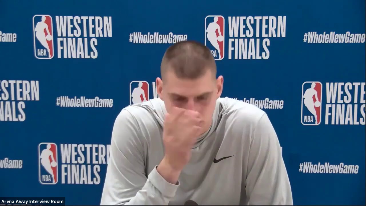 Nikola Jokic Postgame Interview - Game 1 | Nuggets vs Lakers ...