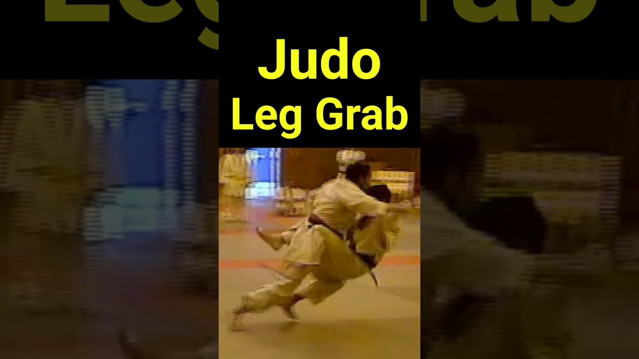 Judo Leg Grab in 1998 #judo - YouTube