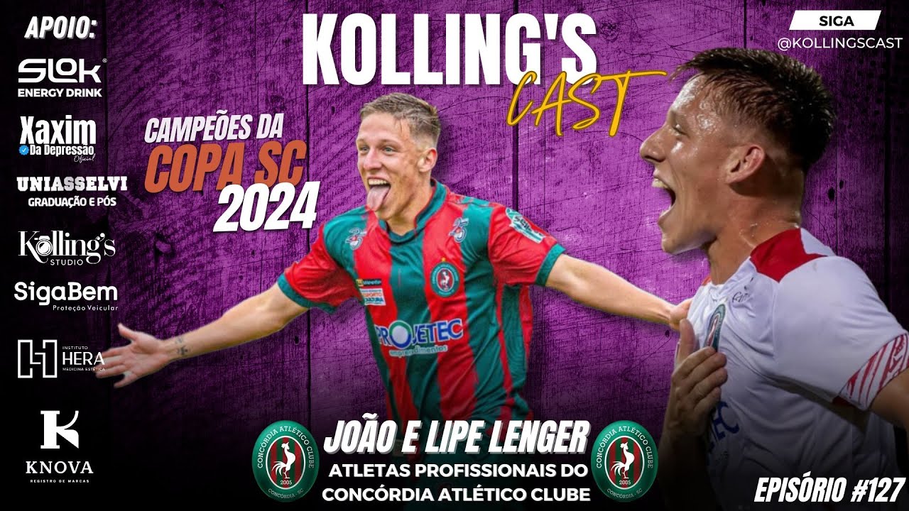 Kolling's Cast - Episódio #127 - Irmãos Lenger - Atletas Futebol ...