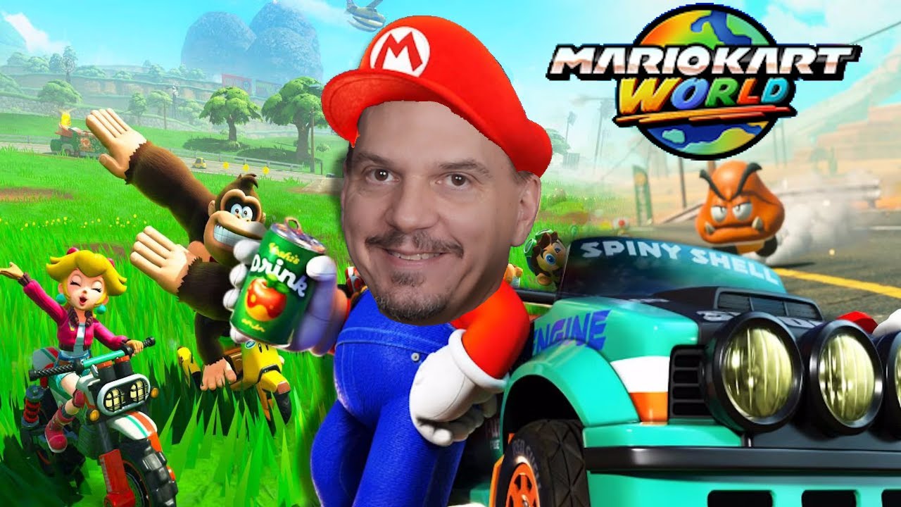 Mario Kart World - Mushroom Cup (Zoomed In) Nintendo Switch 2 - YouTube