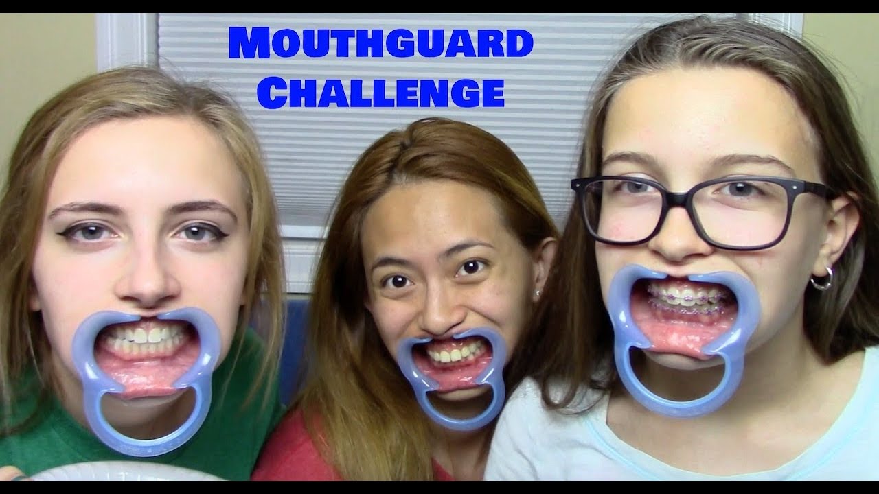 Mouthguard Challenge - YouTube