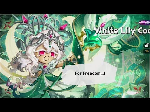 Awakened White Lily Cookie Gacha Animation | Cookie Run Kingdom 