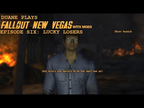 Modded Fallout New Vegas Part Six: Lucky Losers - YouTube