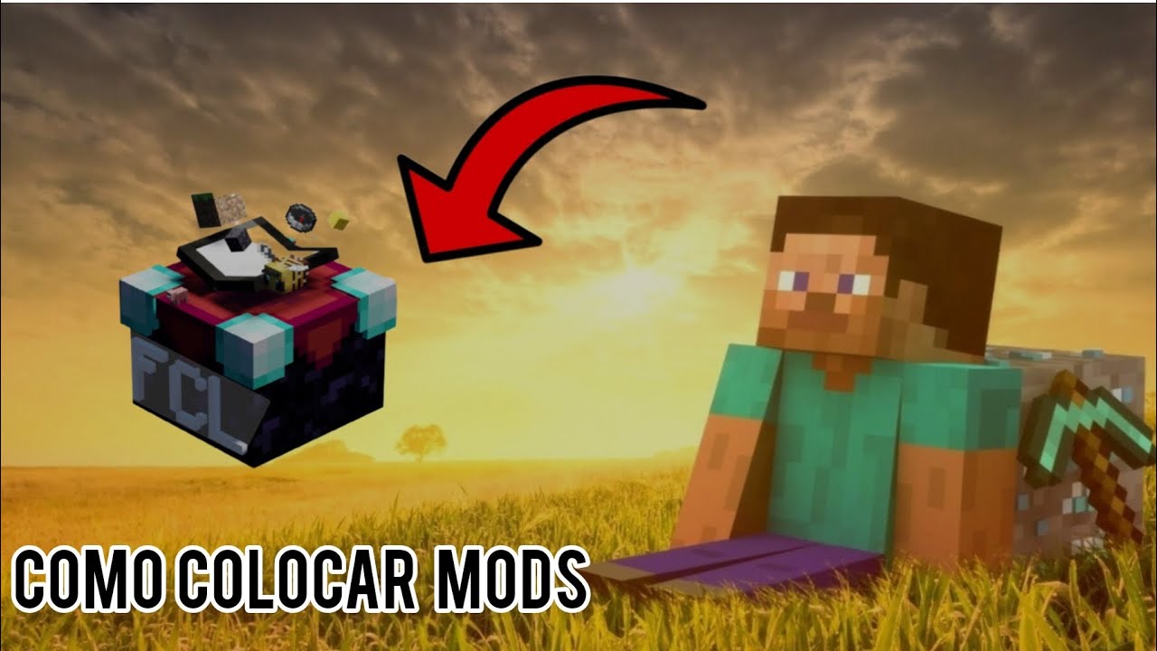 Tutorial como colocar mods no Fold craft launcher (Minecraft Java no celular) - YouTube