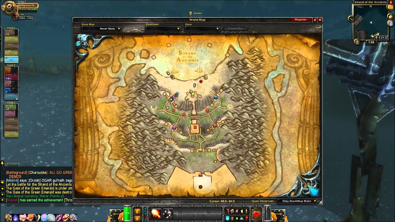 World of Warcraft - Secrets to Strand of the Ancients - YouTube