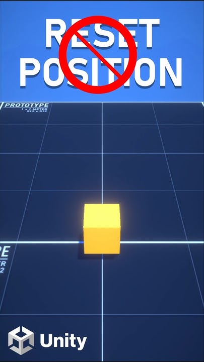 Unity Tip - DON'T RESET POSITION - YouTube