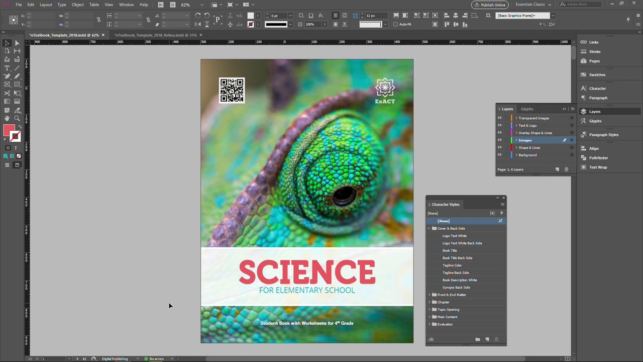 Science eTextbook 2018 Custom Tutorial (InDesign) - YouTube