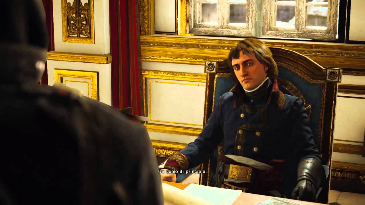 AC Unity- Tutte le cutscene di Napoleone Bonaparte - YouTube