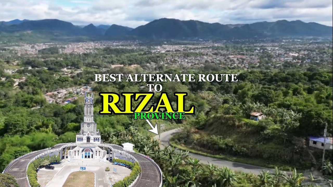 21km BULACAN TO RIZAL BEST ALTERNATE ROUTE / OUR LADY OF LOURDES GROTTO ...