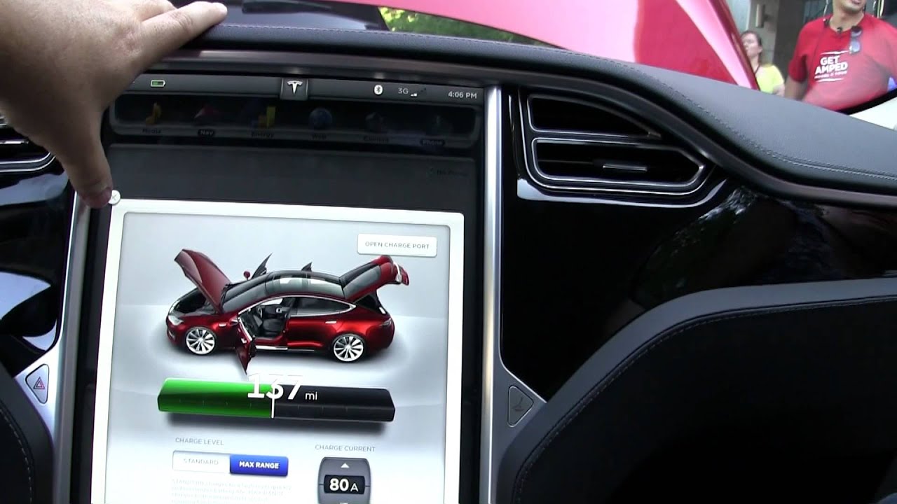 Model S Infotainment and Instrument Cluster - YouTube