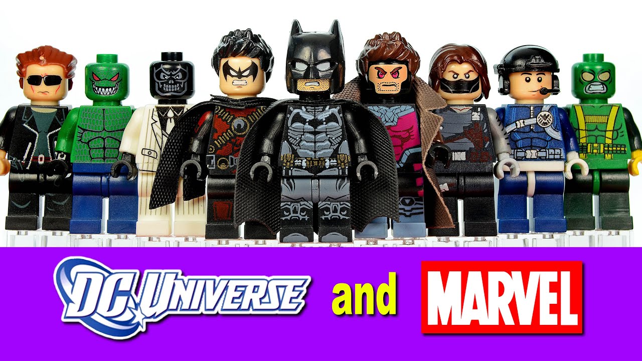 LEGO Batman Marvel and DC Super Heroes KnockOff Minifigures Set 21 w ...