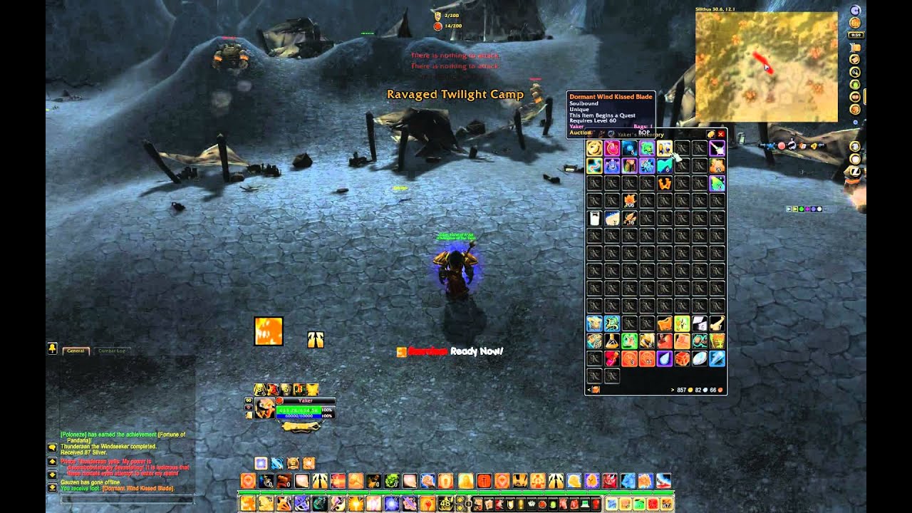 Thunderfury, Blessed Blade of the Windseeker Quest - YouTube