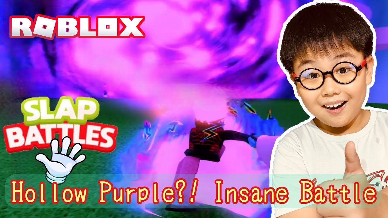 Hollow Purple?! The Most INSANE Battles in Roblox | Slap Battles Ep3 ...