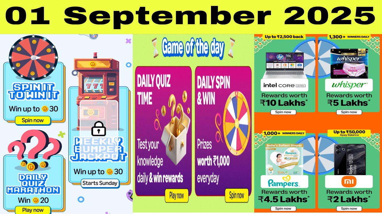 Amazon Daily Quiz Time Answers Today, Amazon Quiz Today, Amazon Quiz ...