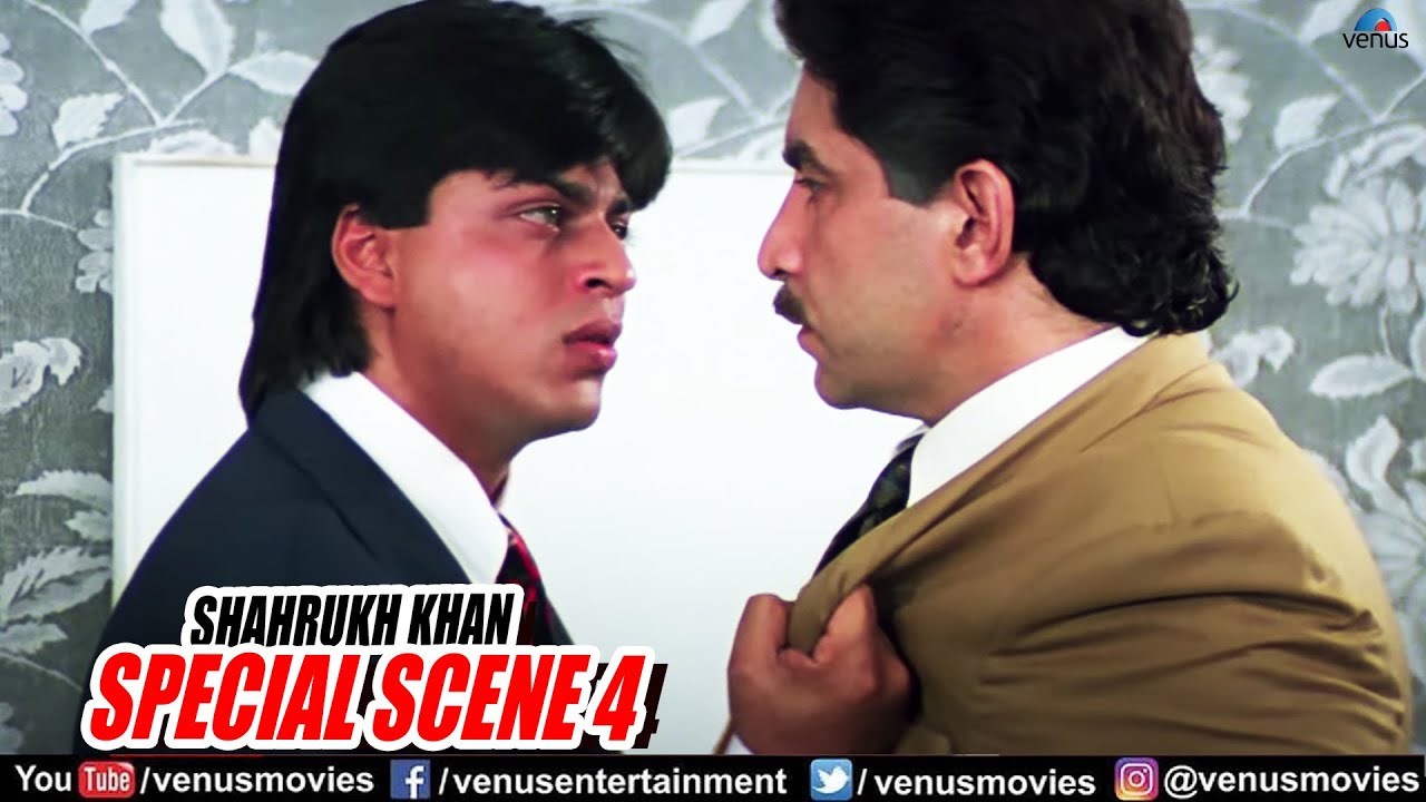 Shahrukh Khan Special Scene 4 | Baazigar | Kajol | Shilpa Shetty ...