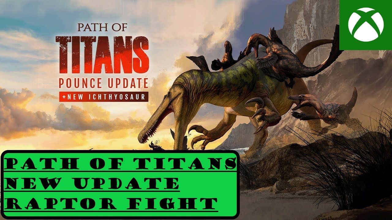 Path of Titans - New Update - Best Raptor Team Fight - YouTube