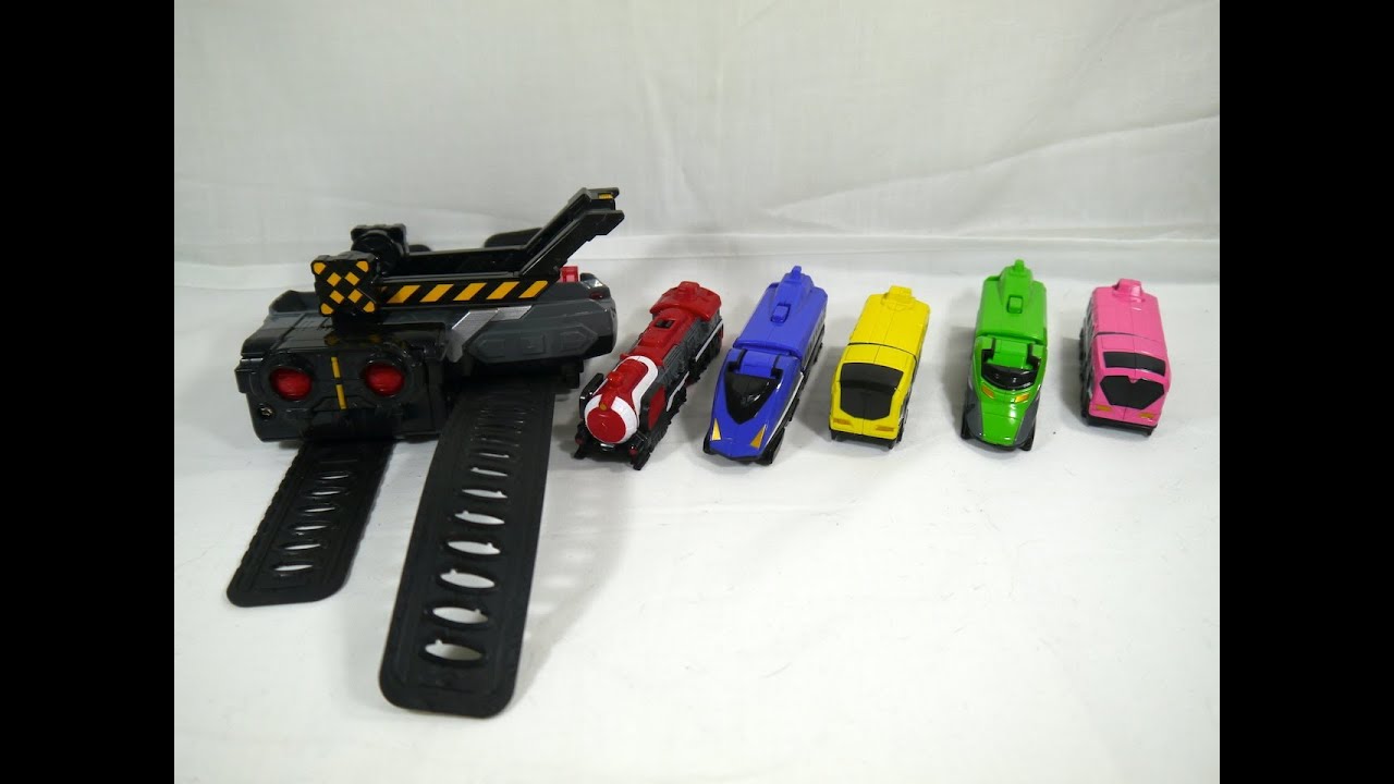 Power Rangers ToQger Train Force ToQChanger ToQ Changer Henshin Morpher ...
