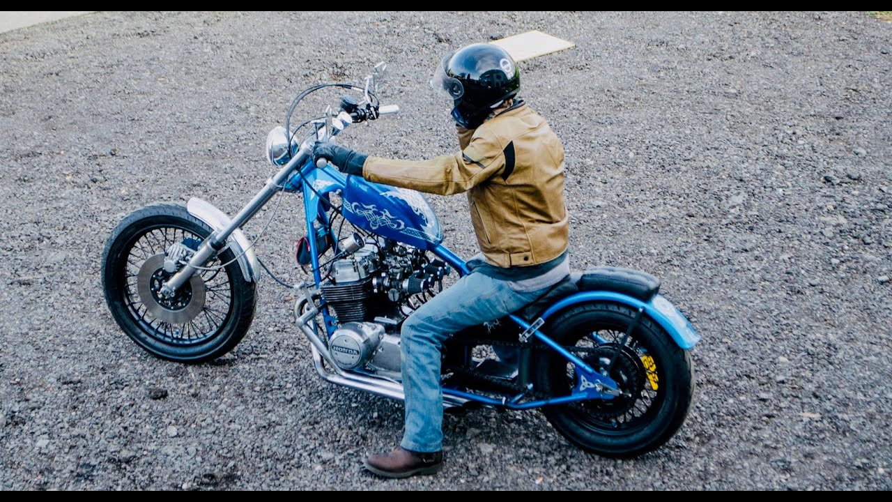 1984 Uncle Bunt chopper slide show custom build, one armed riding, The ...