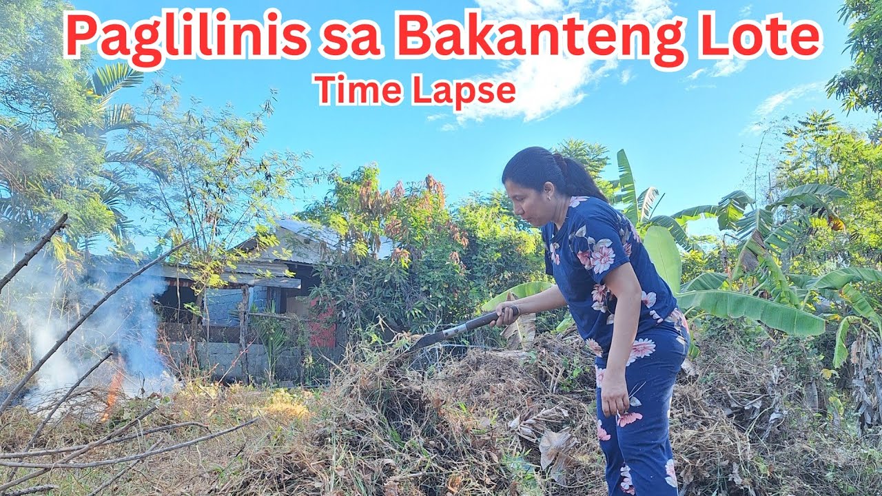 Paglilinis sa bakanteng Lote ll Time Lapse ll Hero 9 Time Lapse - YouTube