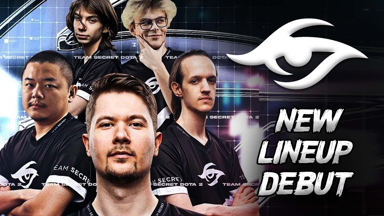 TEAM SECRET NEW LINEUP DEBUT 🔥🔥🔥 (ESL ONE KUALA LUMPUR 2023 DOTA 2 ...