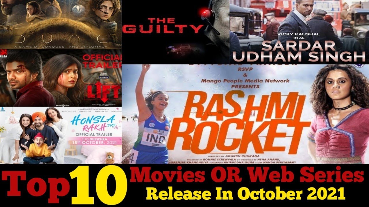 Upcoming Movies Release In October 2021 | October Movies 2021 | - YouTube