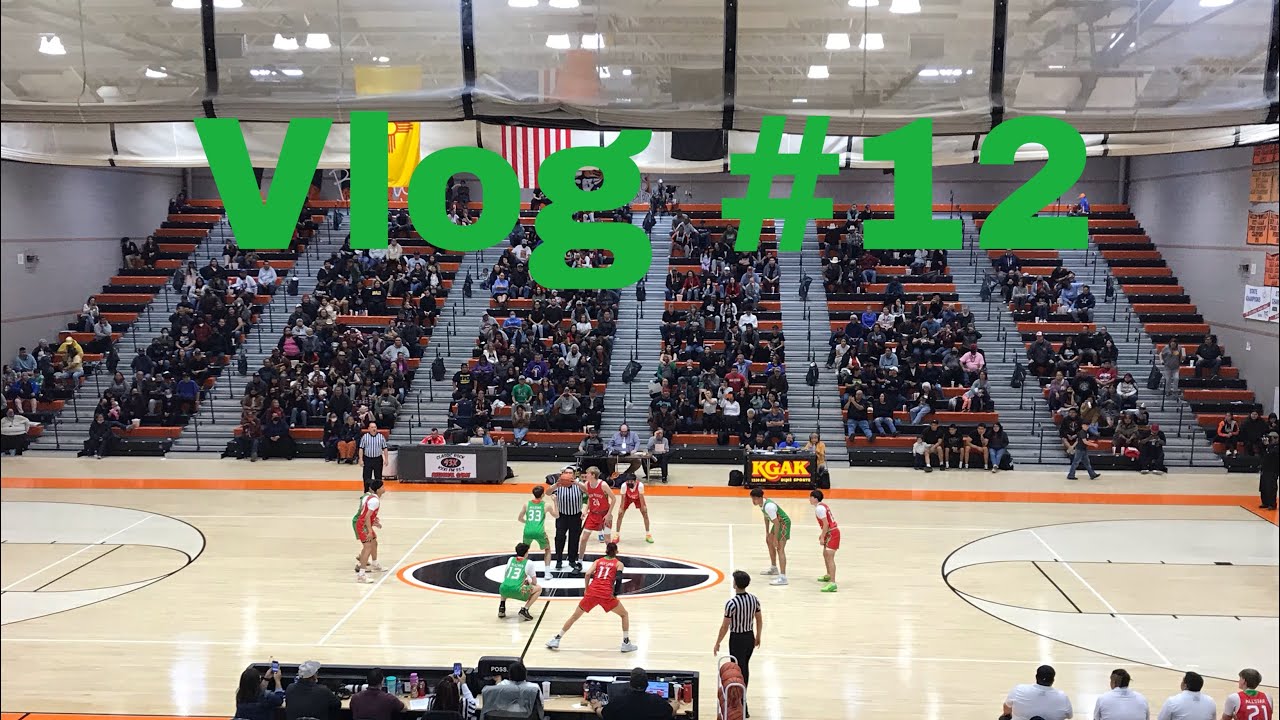 Vlog #12 2023 New Mexico All Star Basketball Games, Gallup High School ...