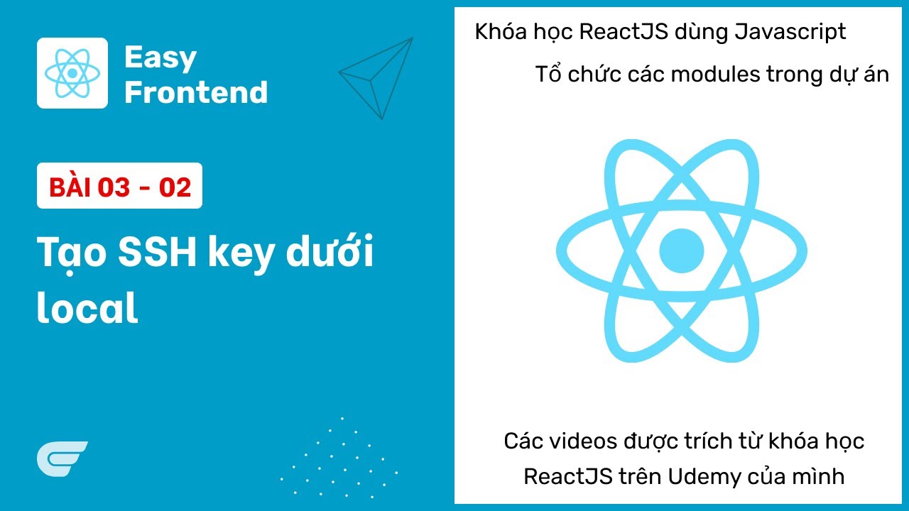 Reactjs 03 02 Tạo Ssh Key Dưới Local Youtube 5423