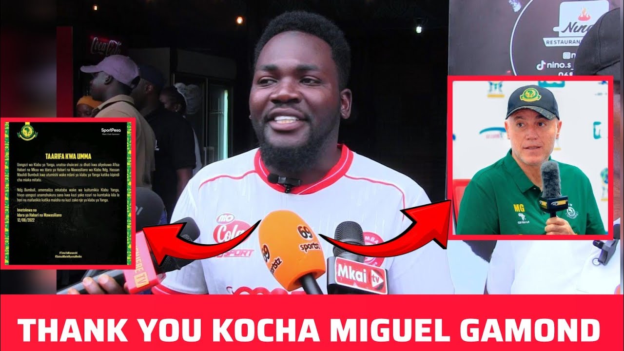 DR. MOHAMED AFURAHIA KOCHA GAMOND KUFUKUZWA YANGA - YouTube