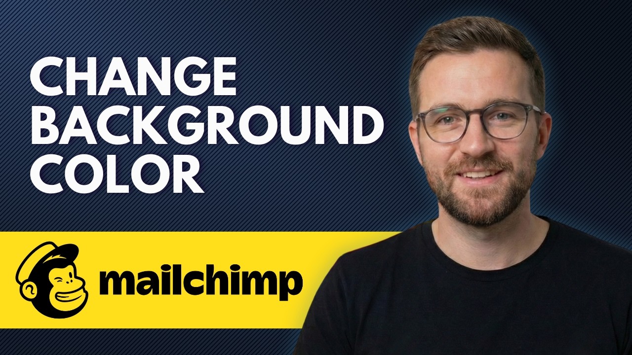 How To Change Background Color In Mailchimp (Step By Step 2026) - YouTube