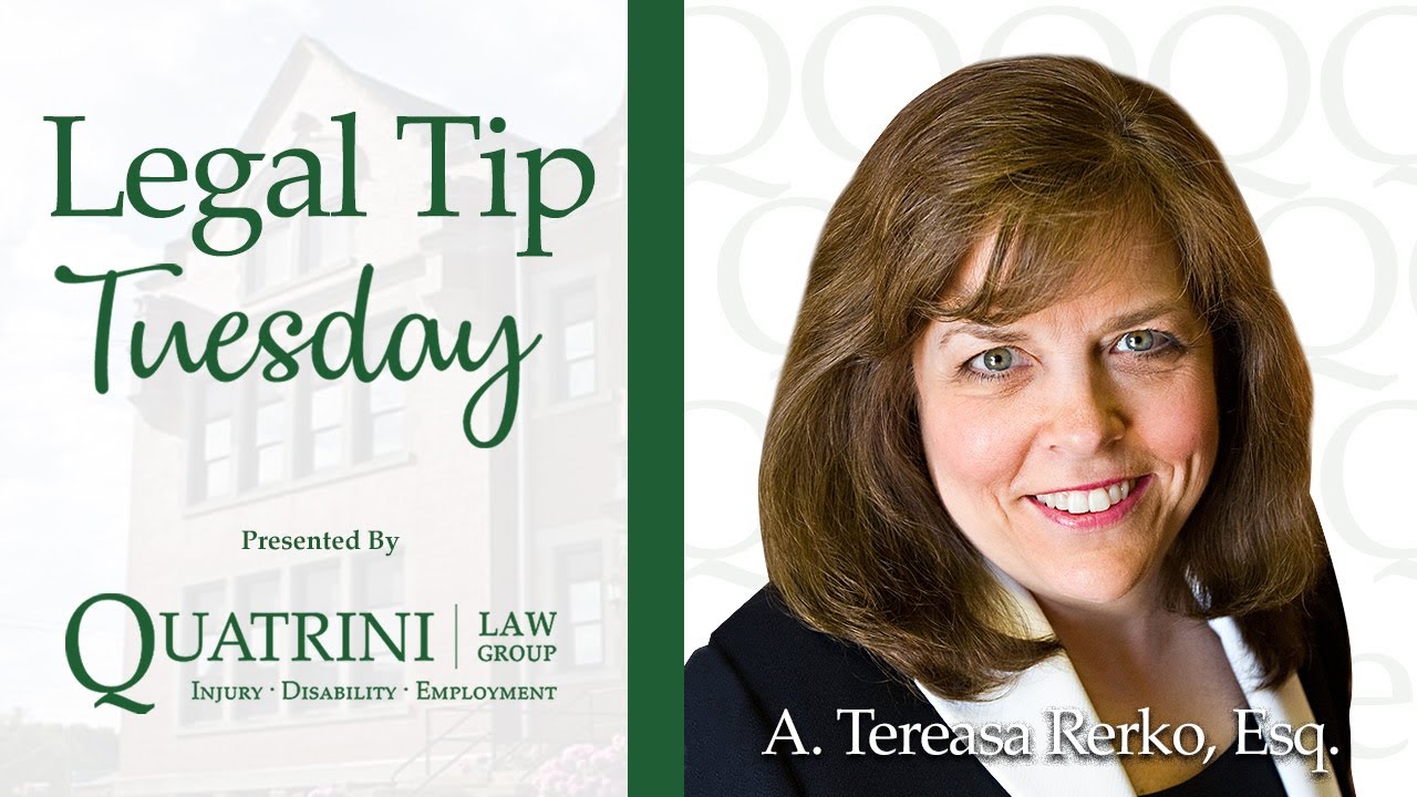 LEGAL TIP TUESDAY FEATURING | A. Tereasa Rerko, Esq. - YouTube