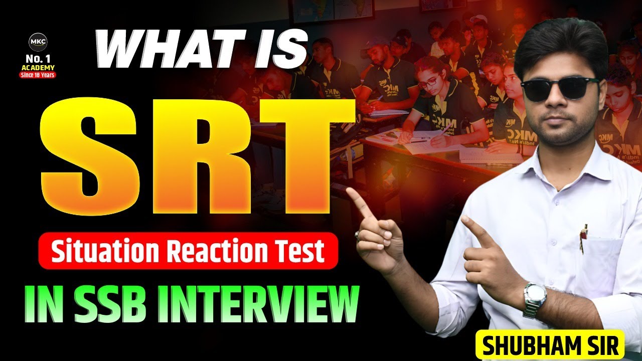 What is SRT in SSB Interview? | Situation Reaction Test Explained by ...