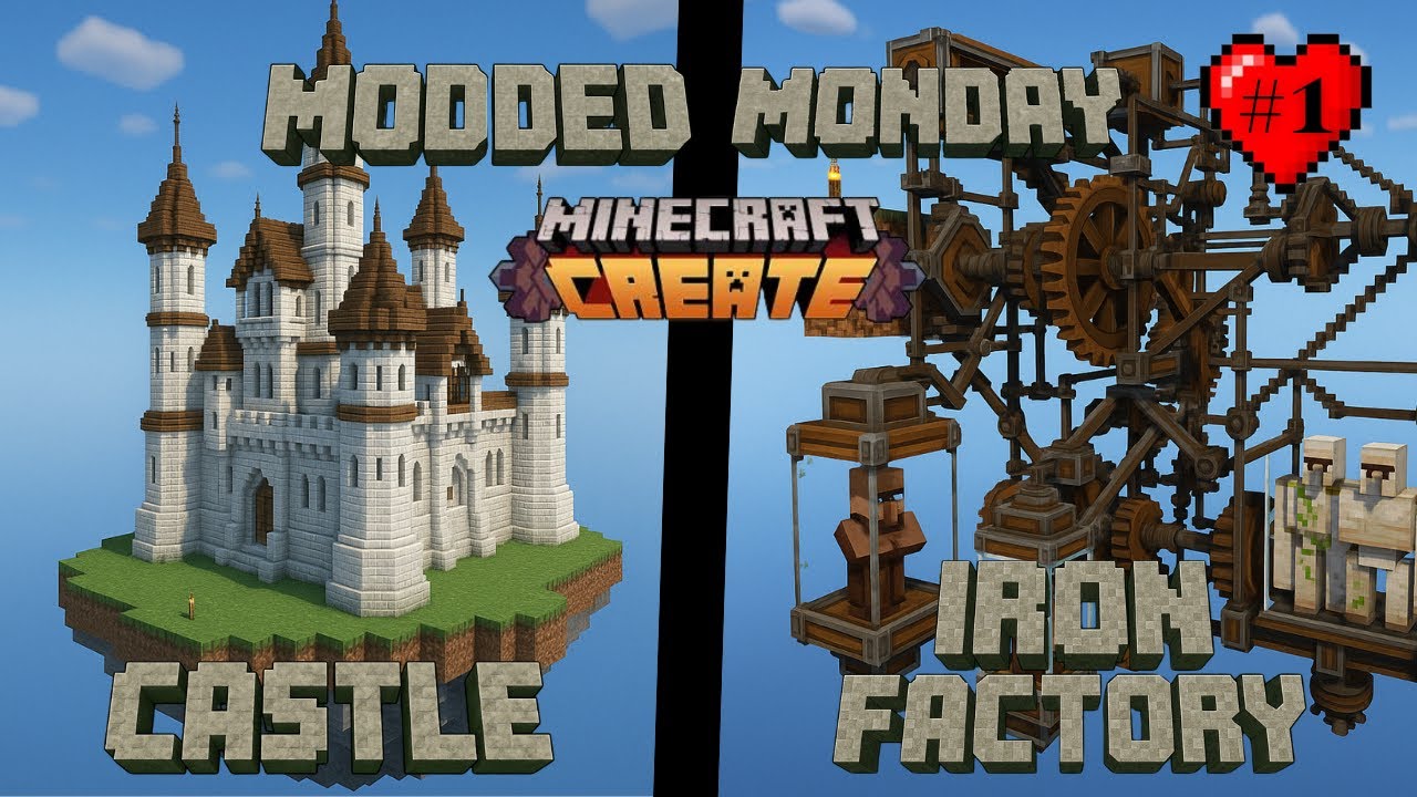 The Perfect Start to Create Mod Skyblock | Minecraft Modded Monday #1 ...