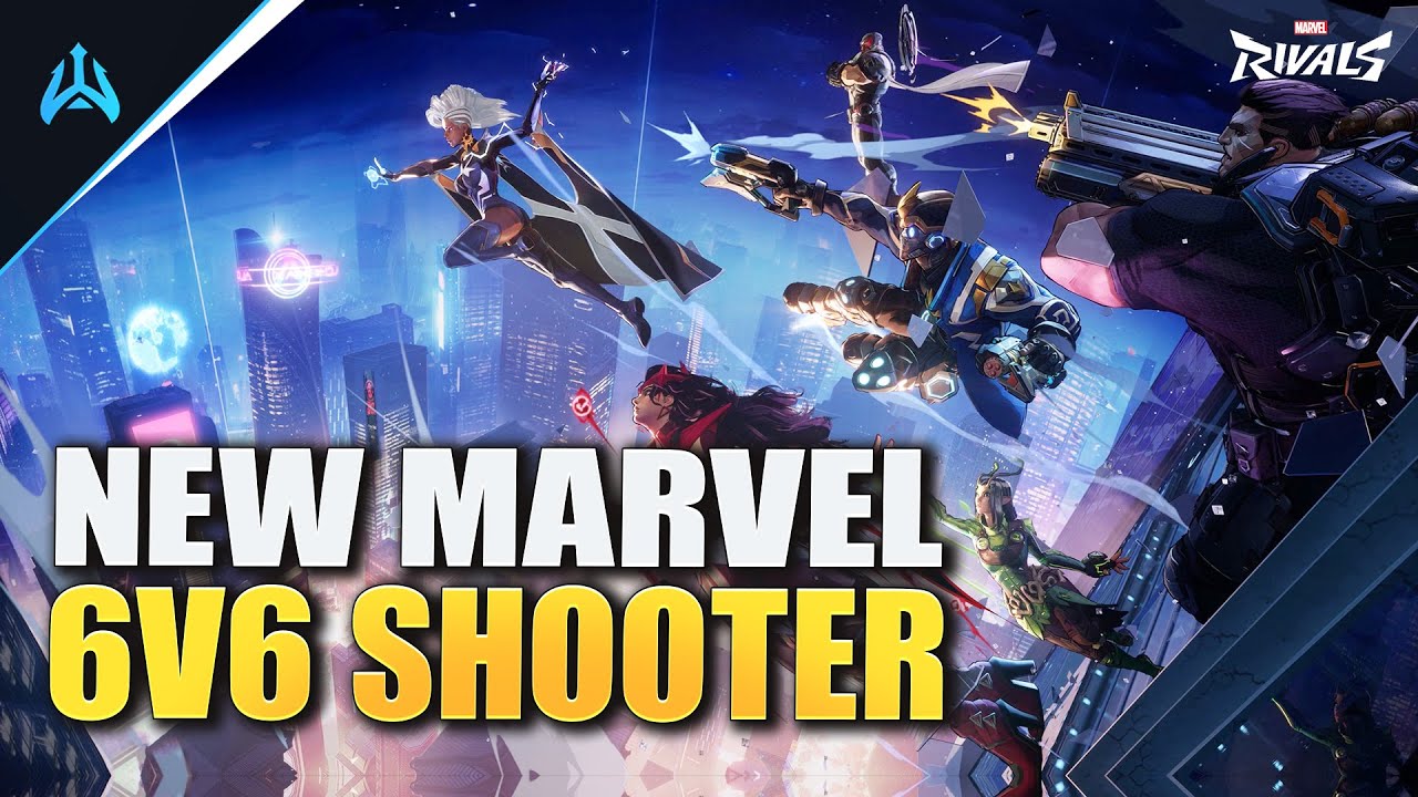 NEW PvP Shooter! Marvel Rivals... Trailer Gameplay & Alpha Sign-Ups ...