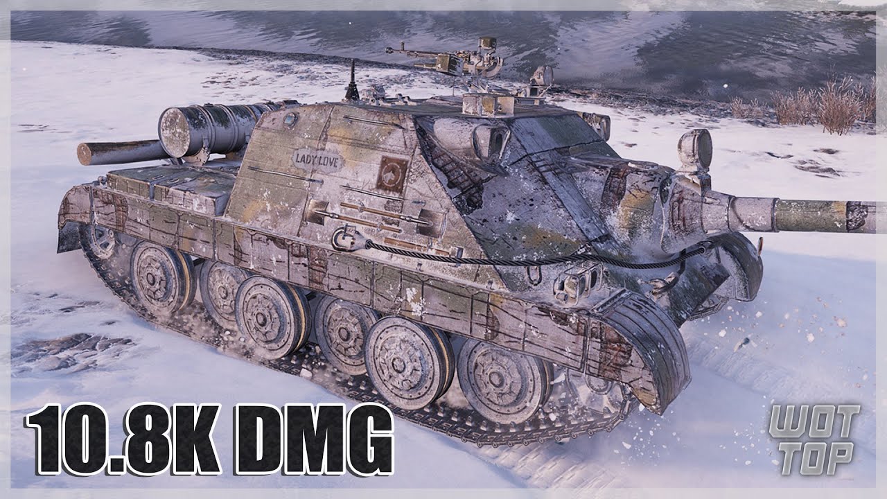 NC 70 Błyskawica - 10.8K Damage - World of Tanks - YouTube