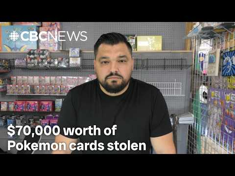 Winnipeg vendor in 'disbelief' after $70K worth of Pokemon cards stolen