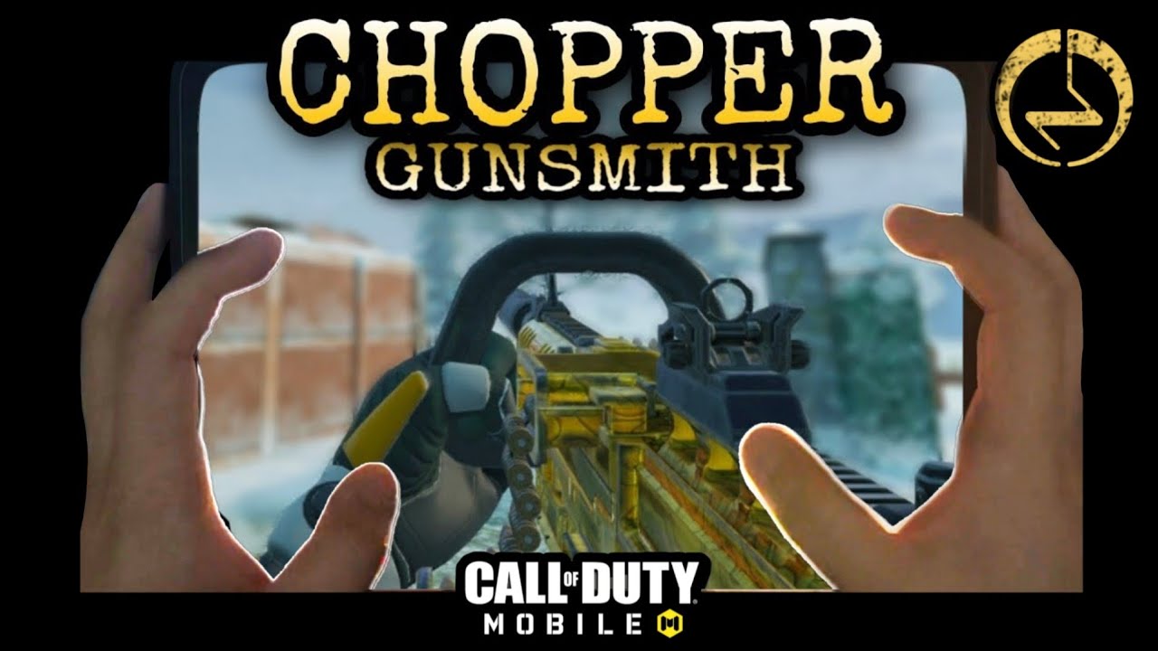 Best CHOPPER Gunsmith | Call of Duty Mobile | Handcam | Free COD Points ...