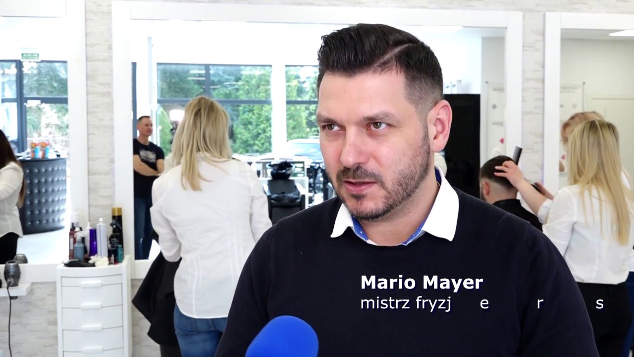 Mario Mayer w Salonie Trendy w Brodnicy - YouTube