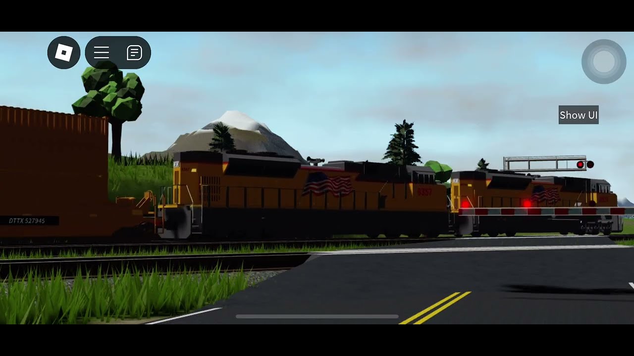 3rd EMD ACe DUO Of The Month! UP 8875 New SD70ACe Leads UP 8357 SD70ACe Thundercab - YouTube