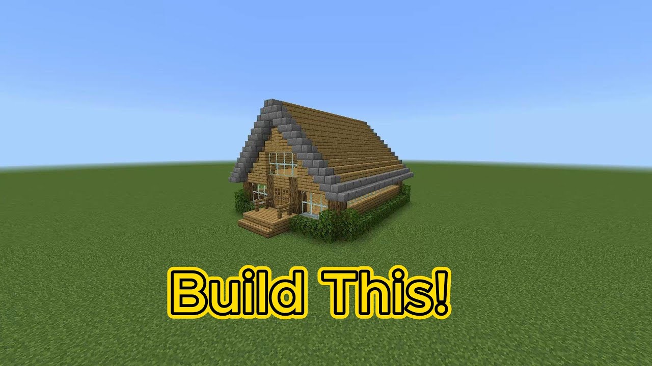 How To Build A Small House In Minecraft | KashHybrid - YouTube